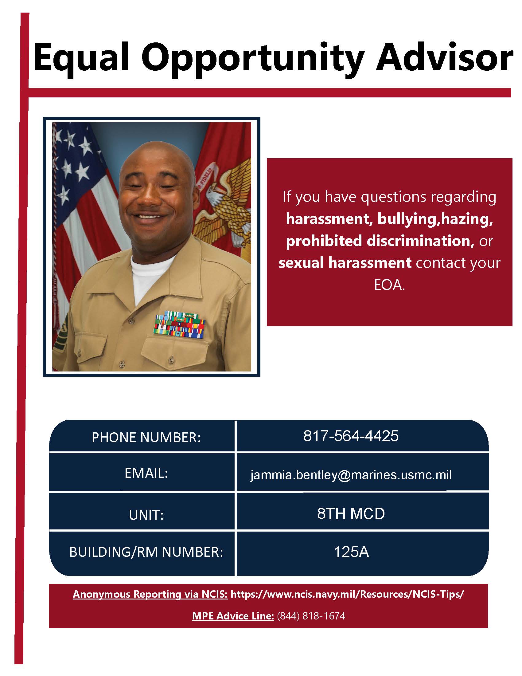 Equal Opportunity Advisor